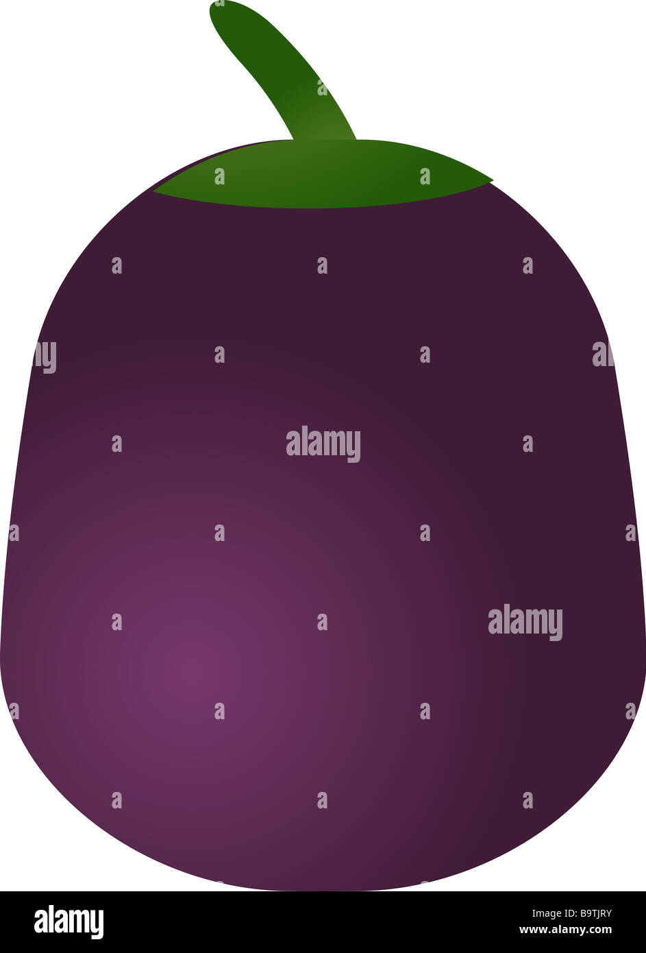 vegetable icon chubby squarish style illustration Stock Photo - Alamy