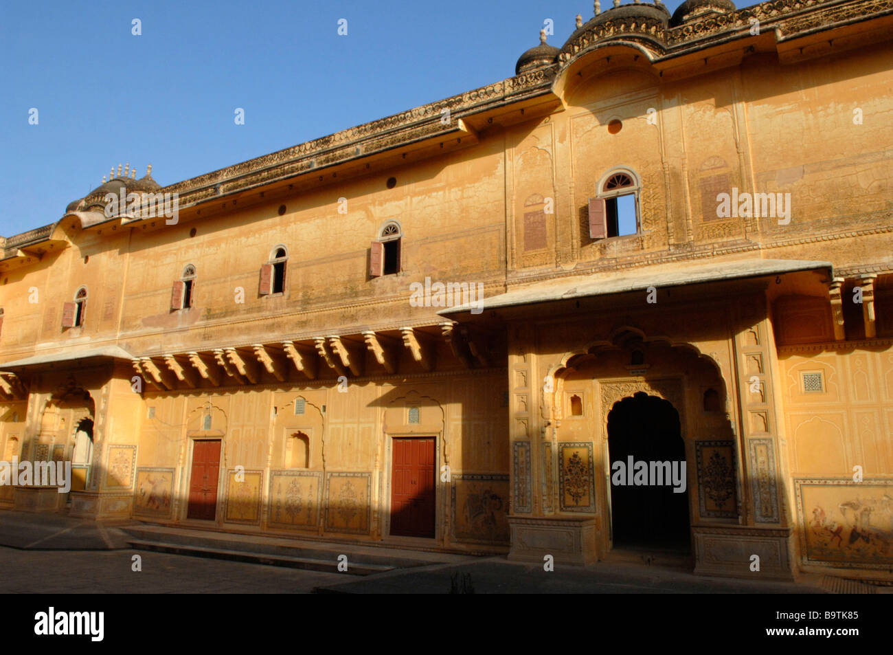 Nahargarh Tiger Fort near Jaipur in Rajasthan India Stock Photo - Alamy