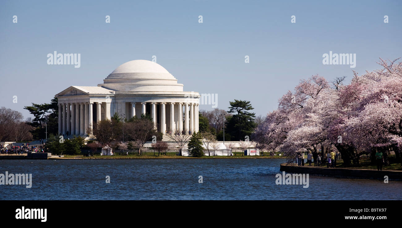 Thomas Jefferson Memorial in spring Stock Photo - Alamy