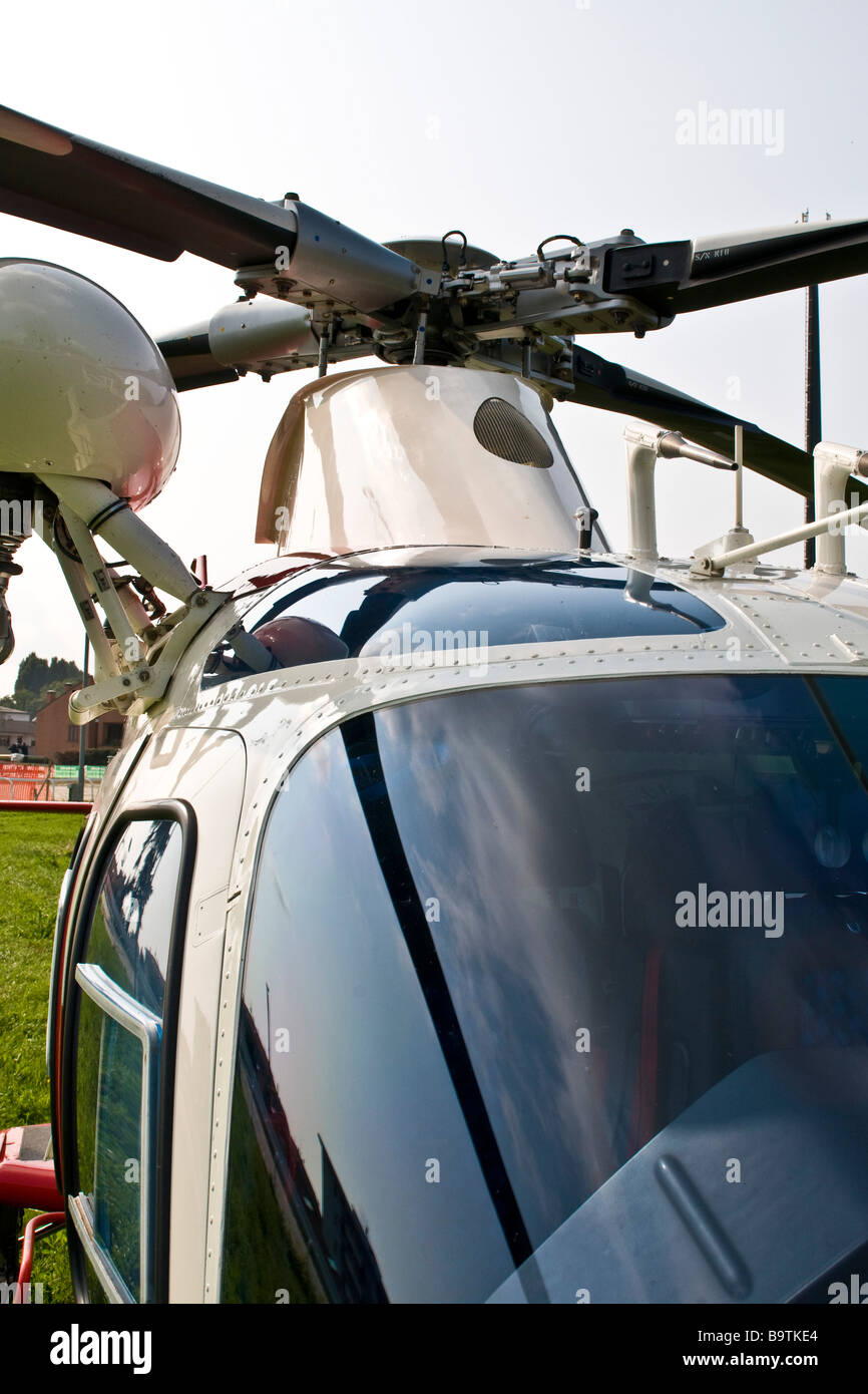 Helicopter flight deck Stock Photo - Alamy