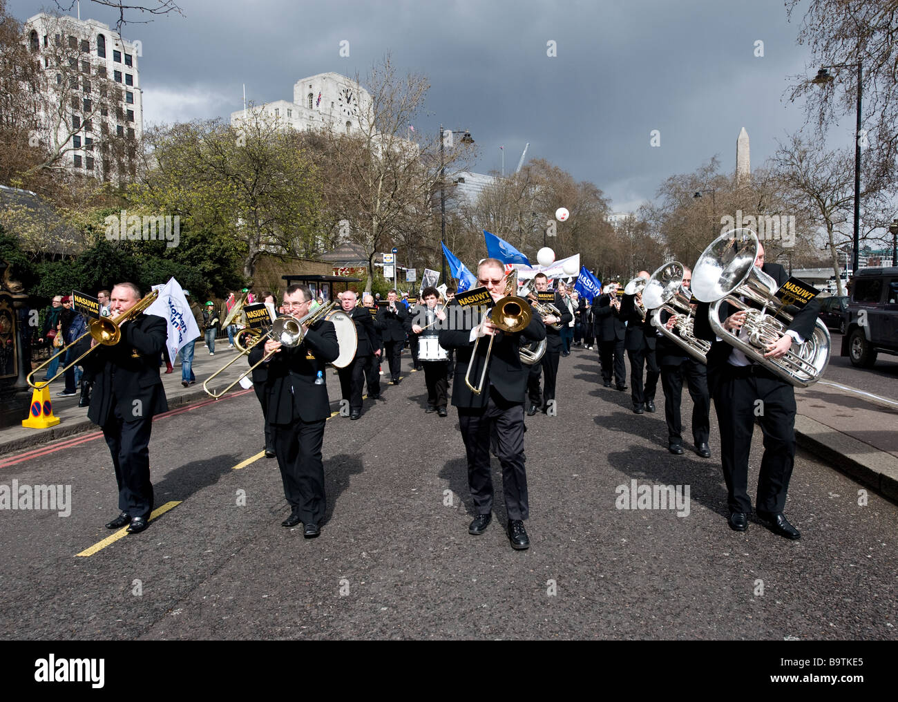 Marching band instruments hi-res stock photography and images - Alamy