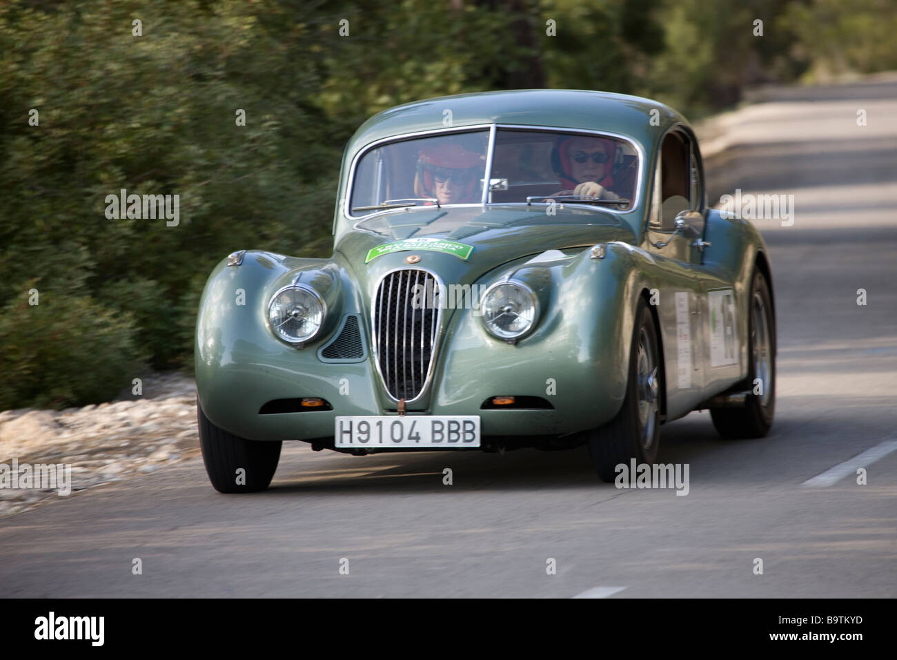 1954 Jaguar XK 140 Stock Photo - Alamy
