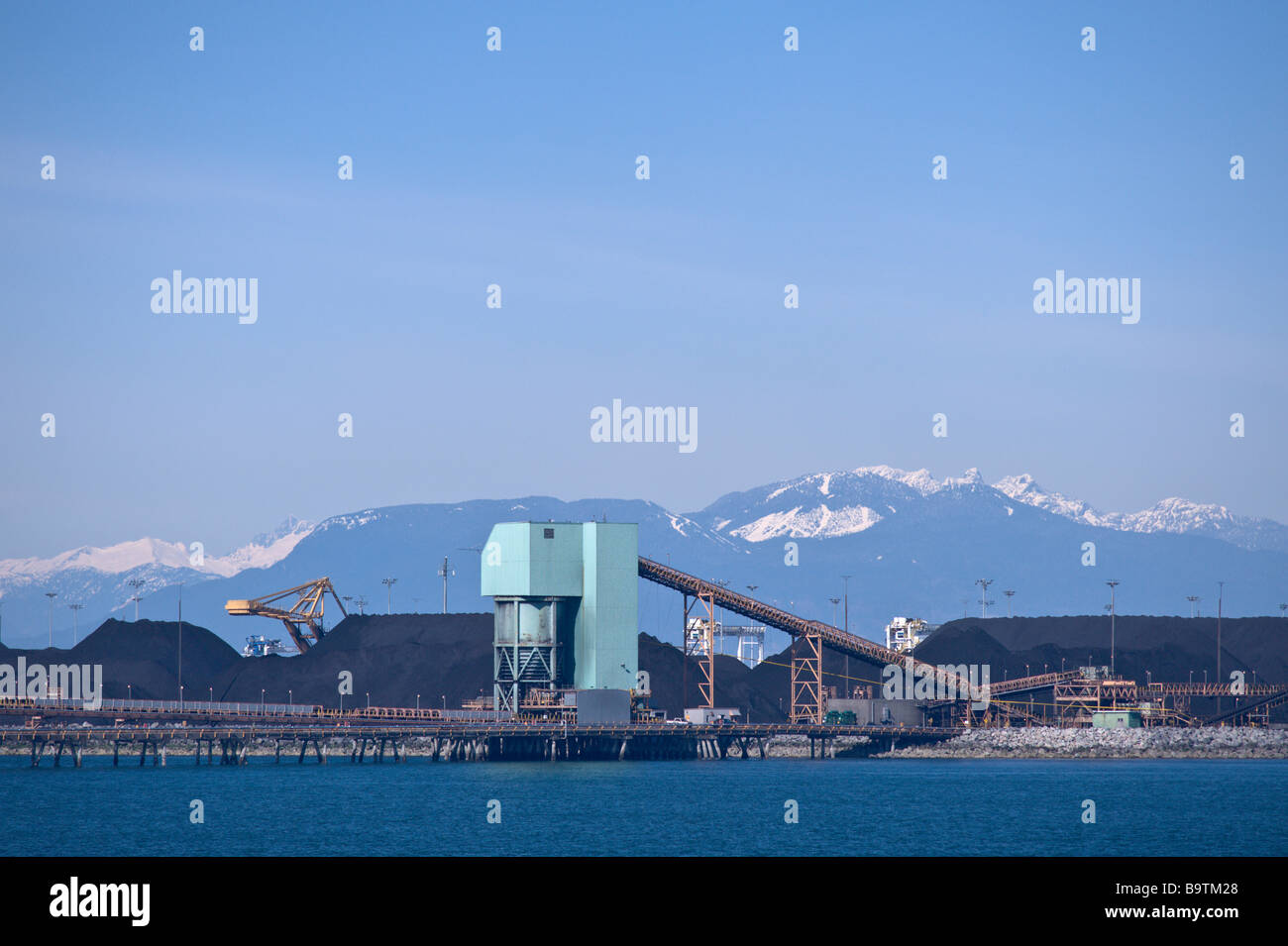 Port of Vancouver or Port Metro Vancouver at Roberts Bank Superport or ...