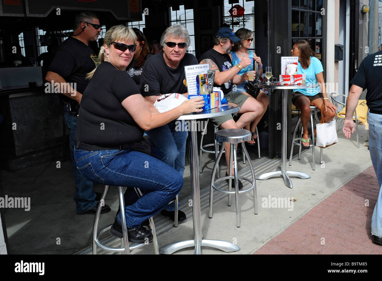 Daytona Beach Florida Biker Week motorcycle pilgrimage annual event ...