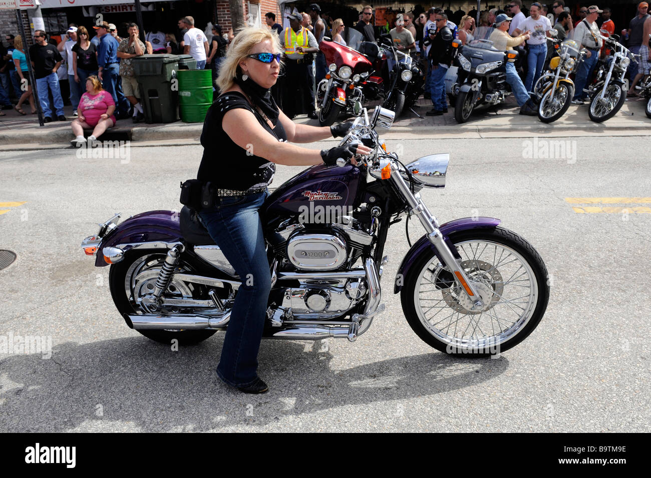 Daytona Beach Florida Biker Week motorcycle pilgrimage annual event ...