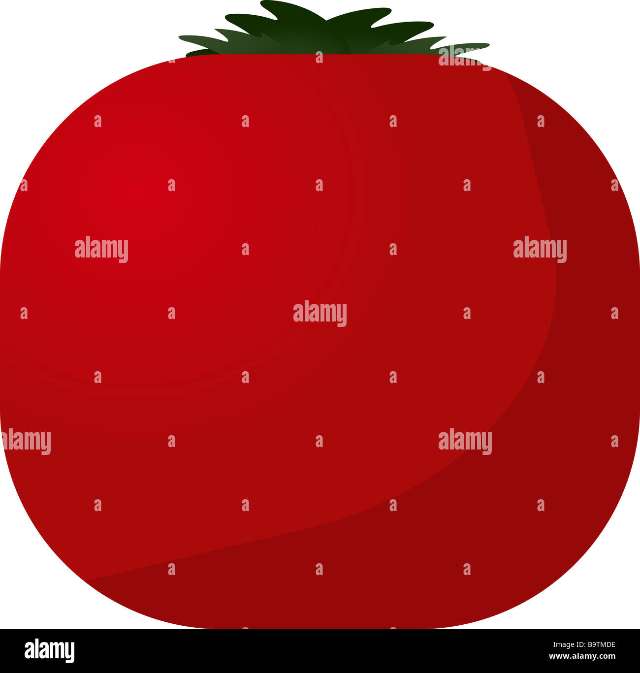 vegetable icon chubby squarish style illustration Stock Photo - Alamy