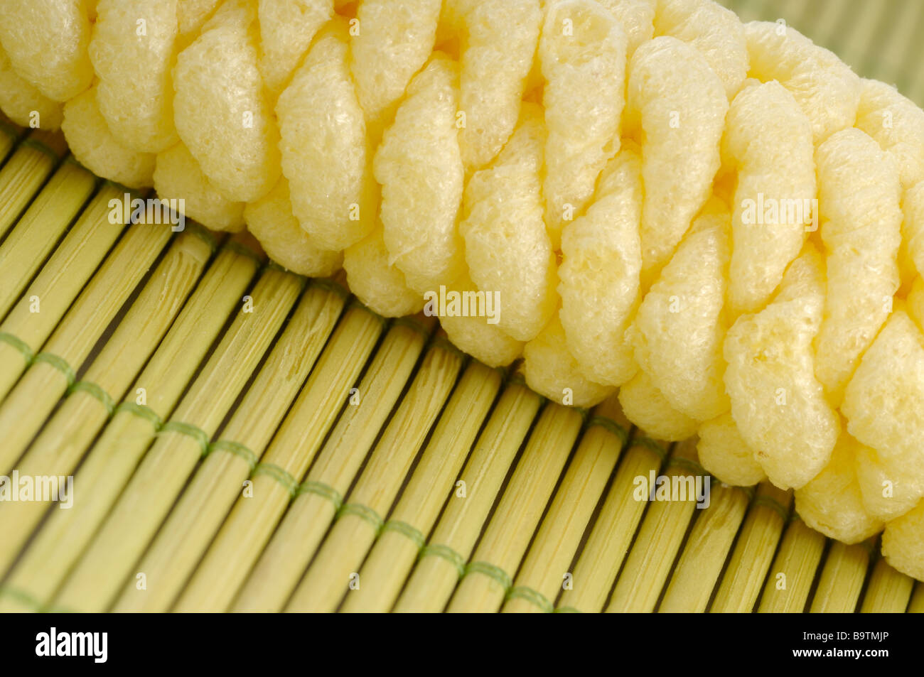 Closeup of a corn snack Stock Photo - Alamy