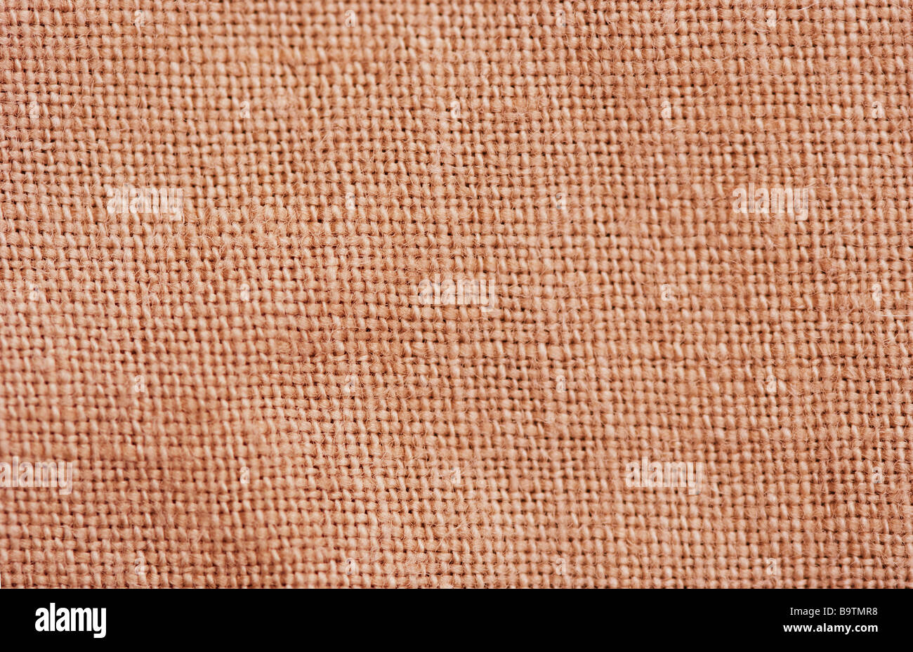 Close-up of a woven fabric - pure linen Stock Photo - Alamy