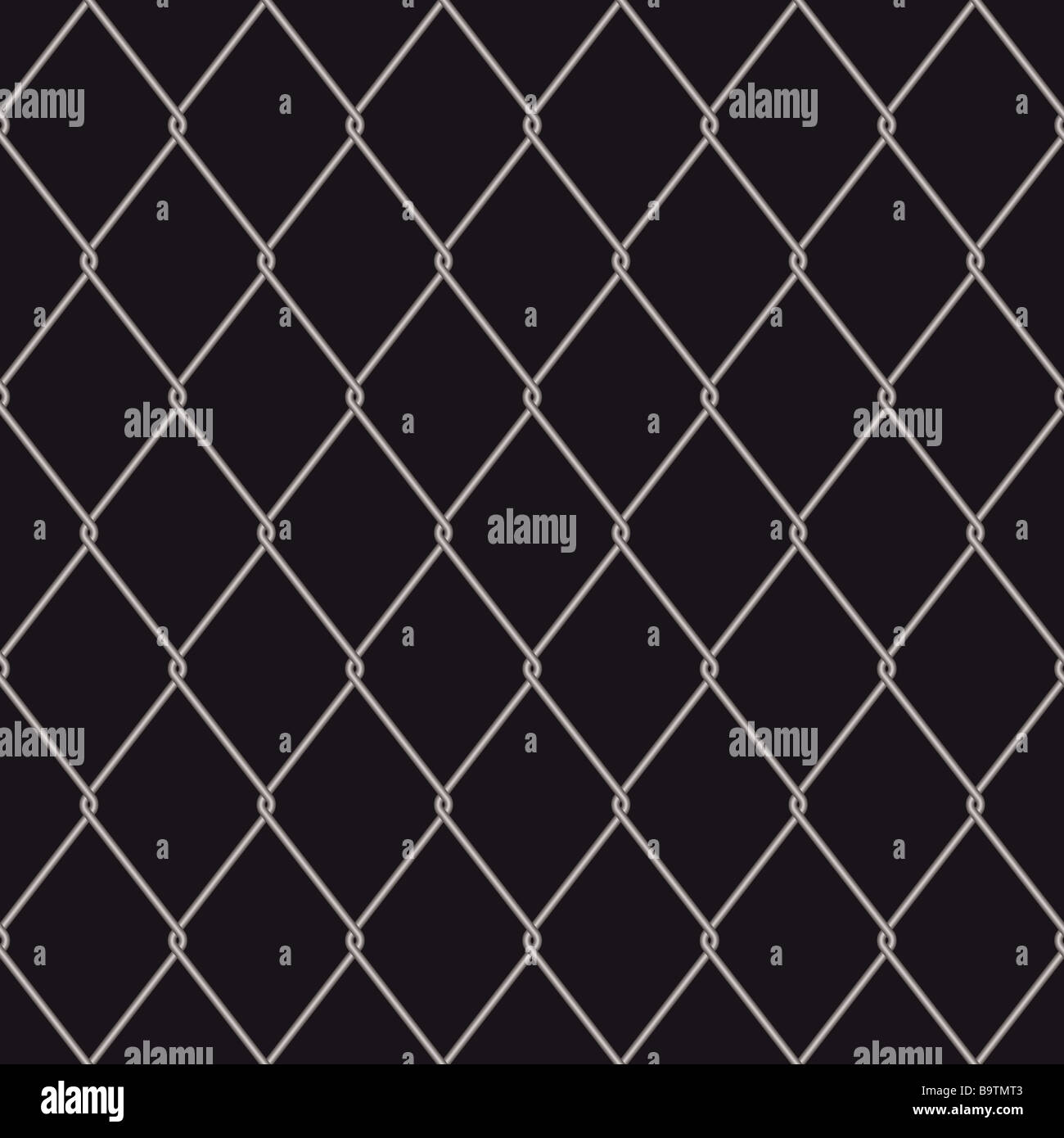 Seamless wire fence with a black background and repeat design Stock ...