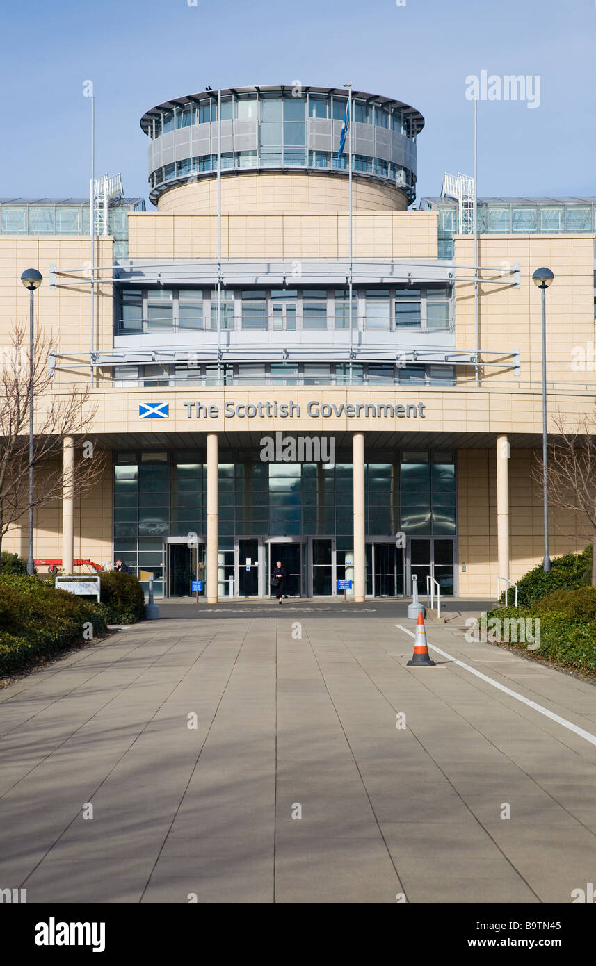 The Scottish Government Building Stock Photo - Alamy