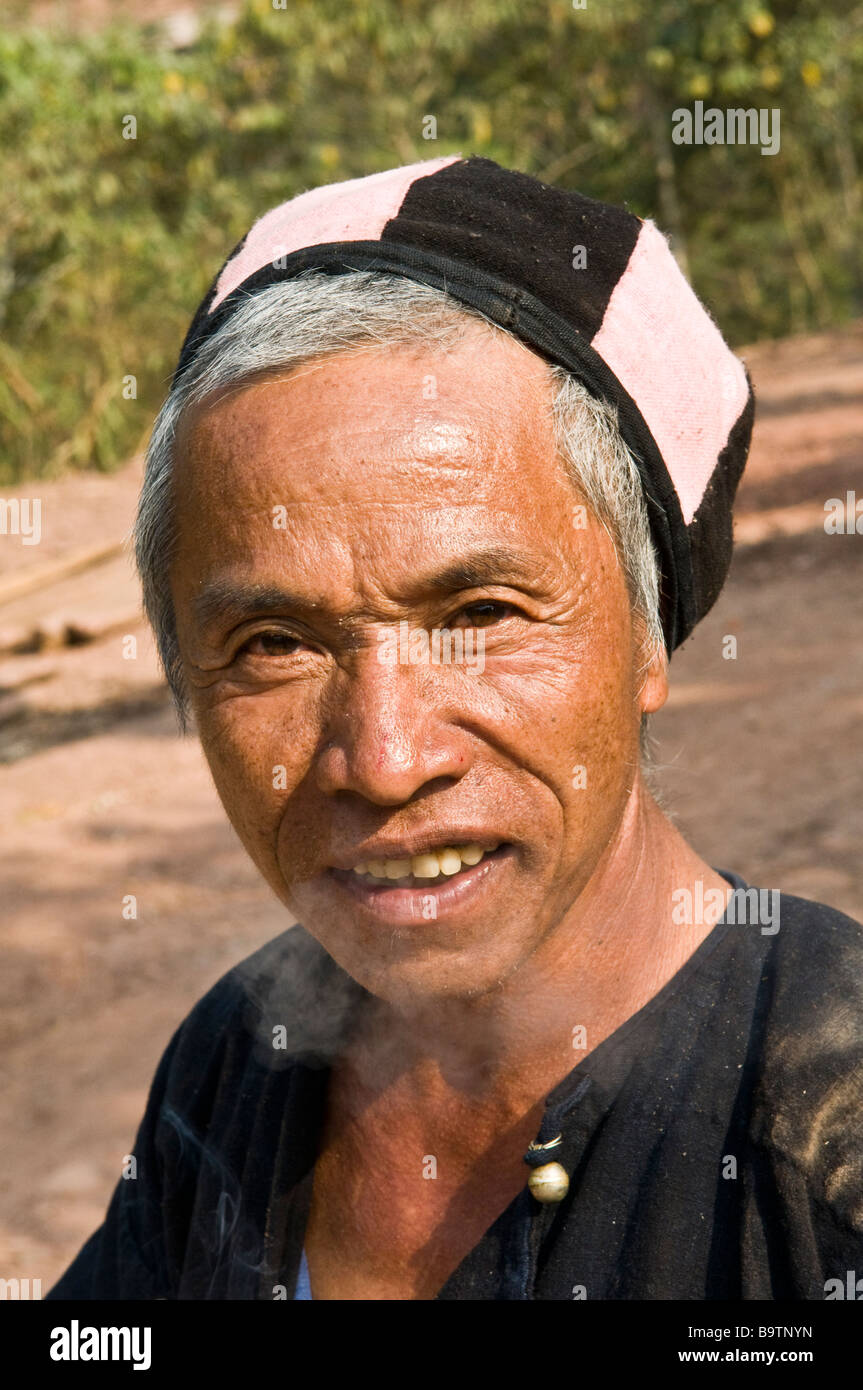 Portrait of a Yao man Stock Photo - Alamy