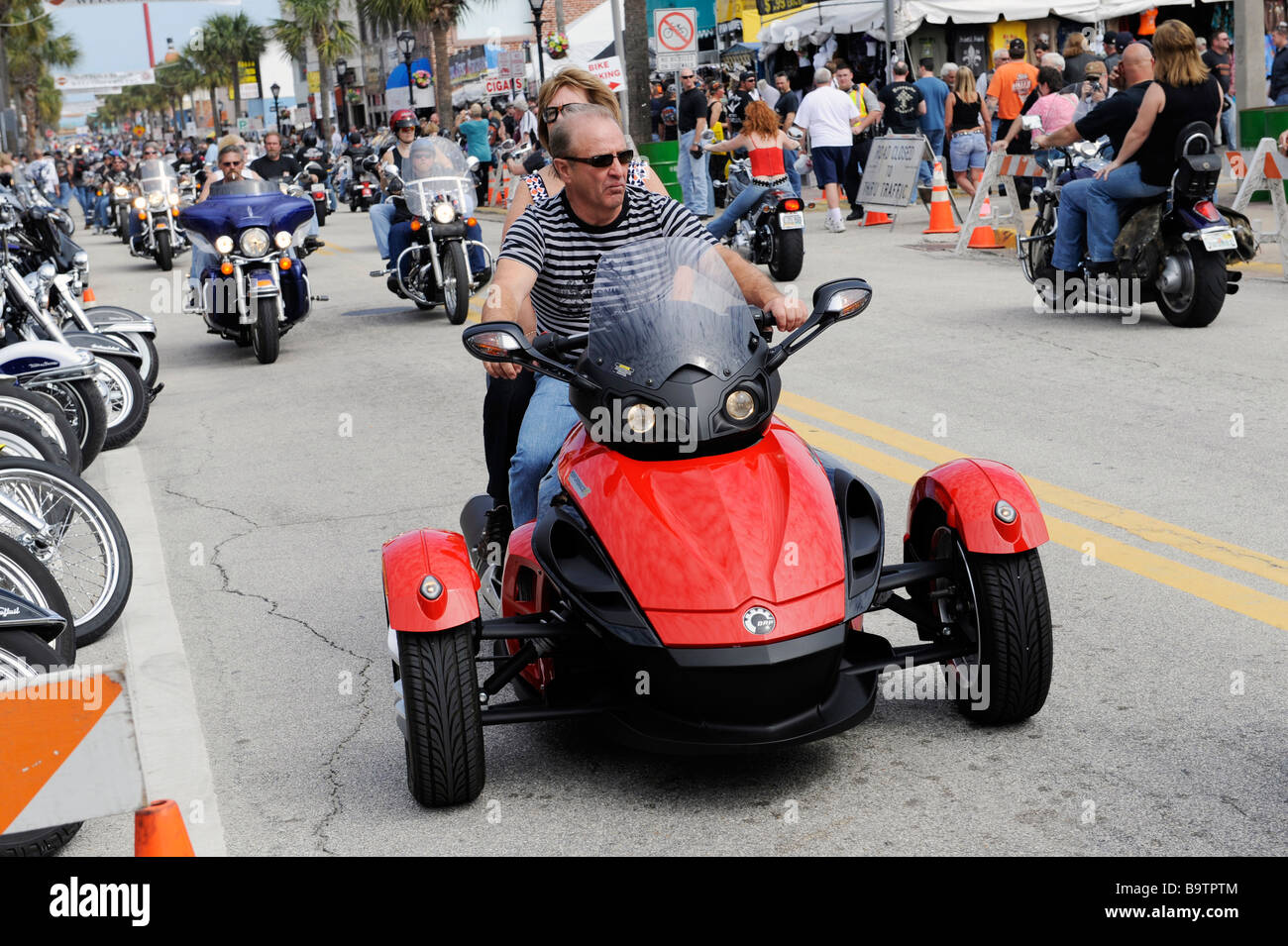 Daytona Beach Florida Biker Week motorcycle pilgrimage annual event ...