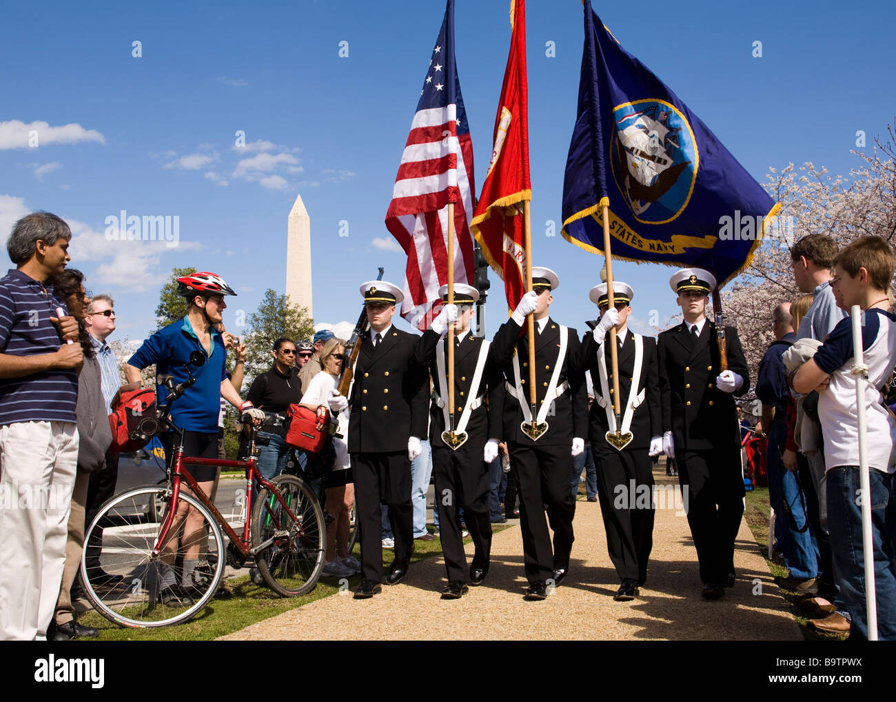 Presentation of the Colors - Washington, DC USA Stock Photo - Alamy
