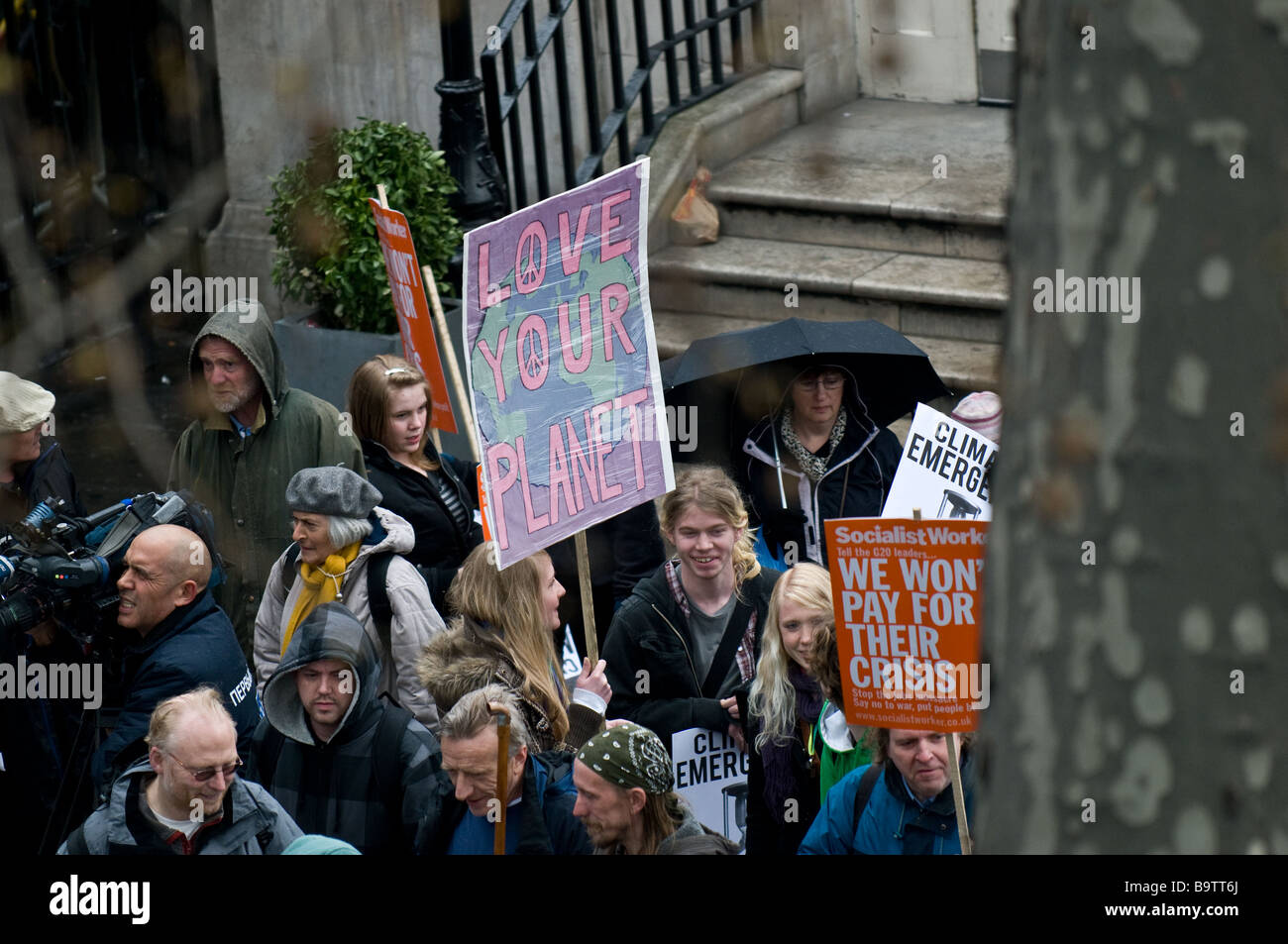 Political demonstration sign hi-res stock photography and images - Alamy