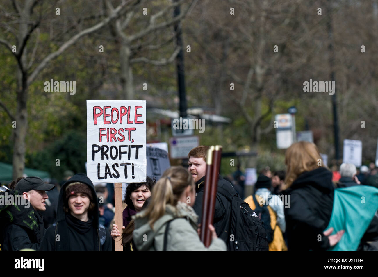 Political demonstration hi-res stock photography and images - Alamy