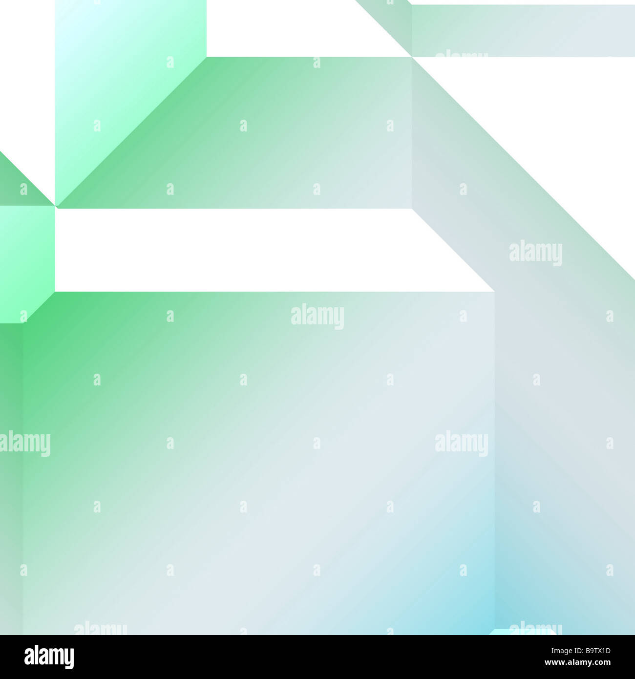Smooth angular 3d geometric abstract graphic design background Stock ...