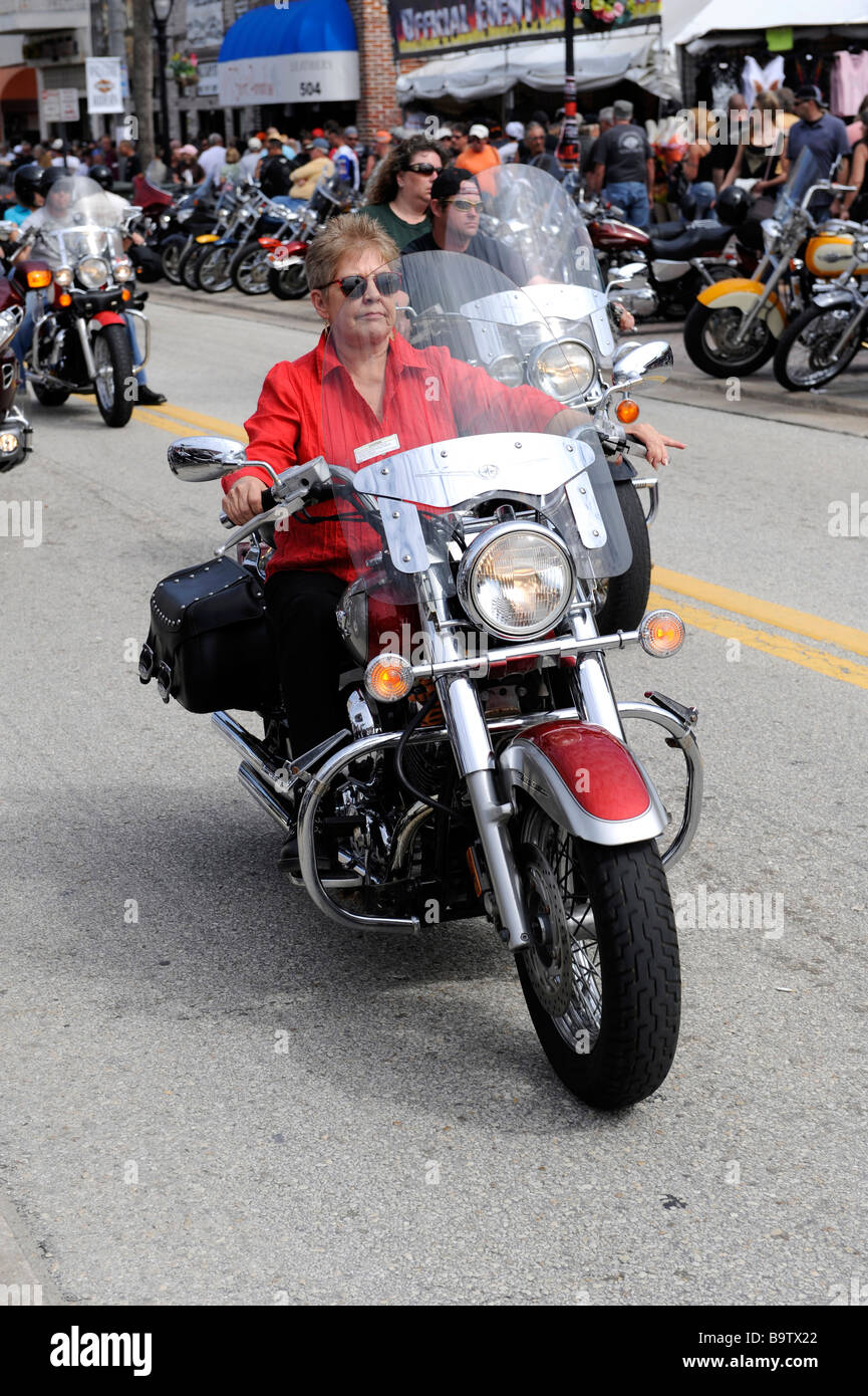 Daytona Beach Florida Biker Week motorcycle pilgrimage annual event ...