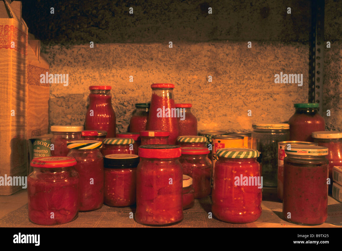 Essential food supplies hi-res stock photography and images - Alamy