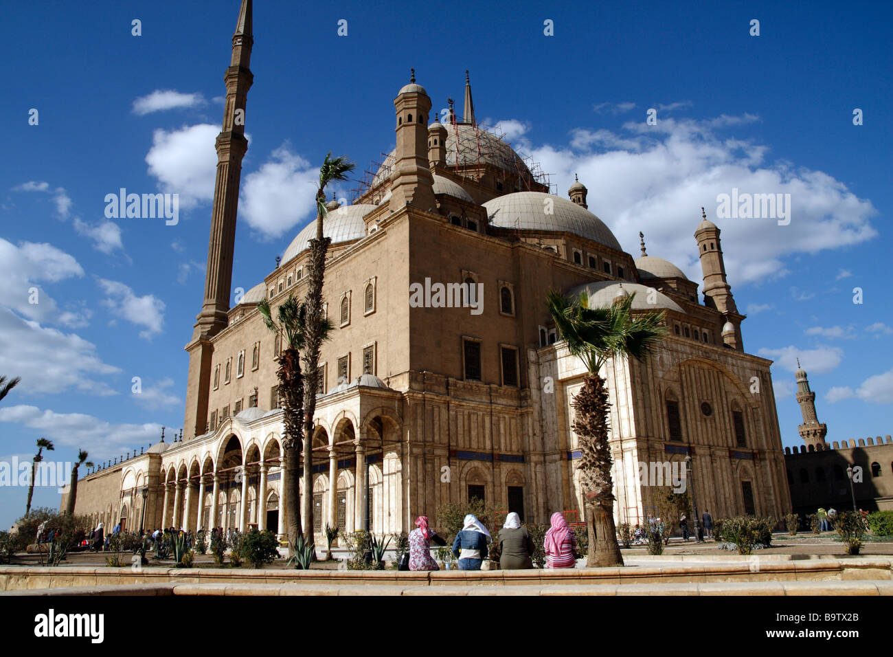 The Citadel and Muhamad Ali mosque in Cairo in Egypt Stock Photo - Alamy