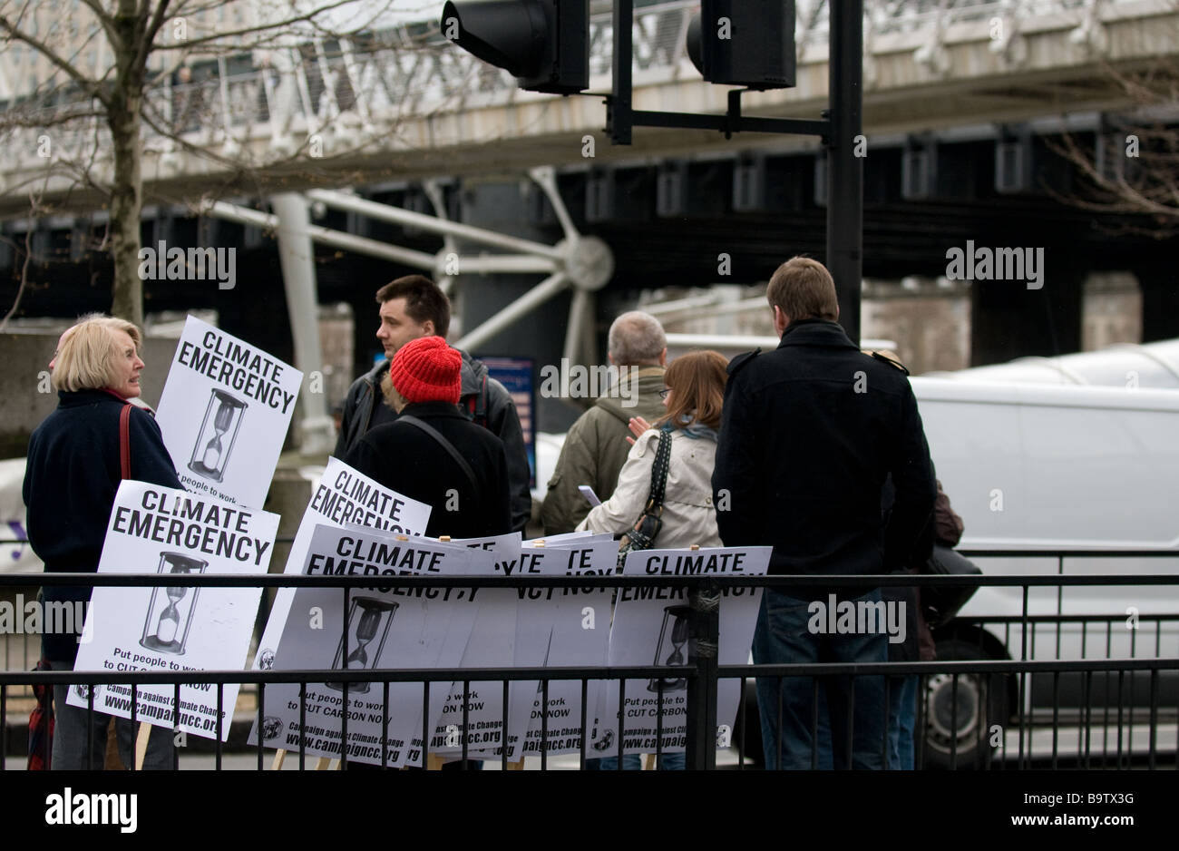 Protesters at a peace demonstration Stock Photo - Alamy
