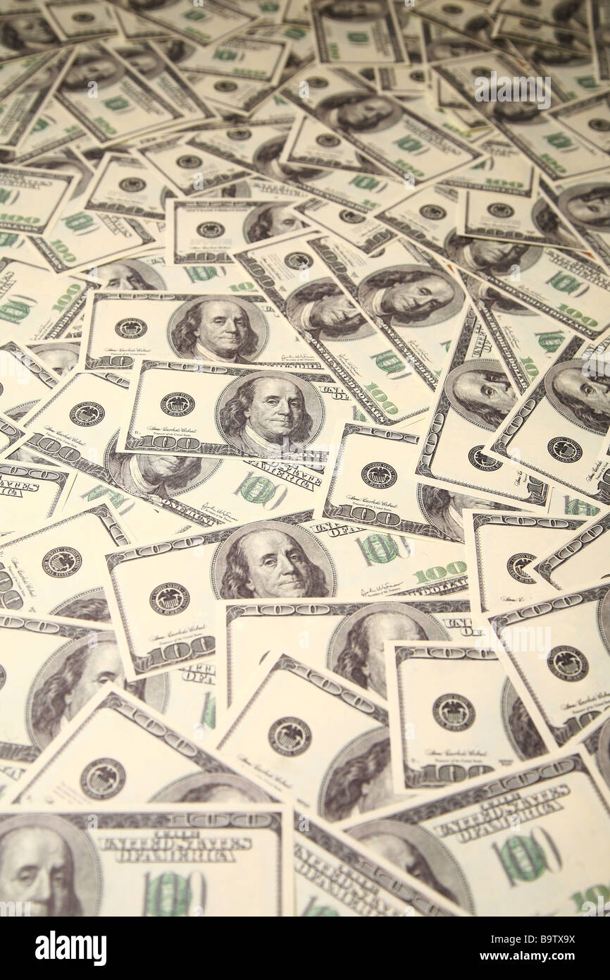 background from american dollars Stock Photo - Alamy