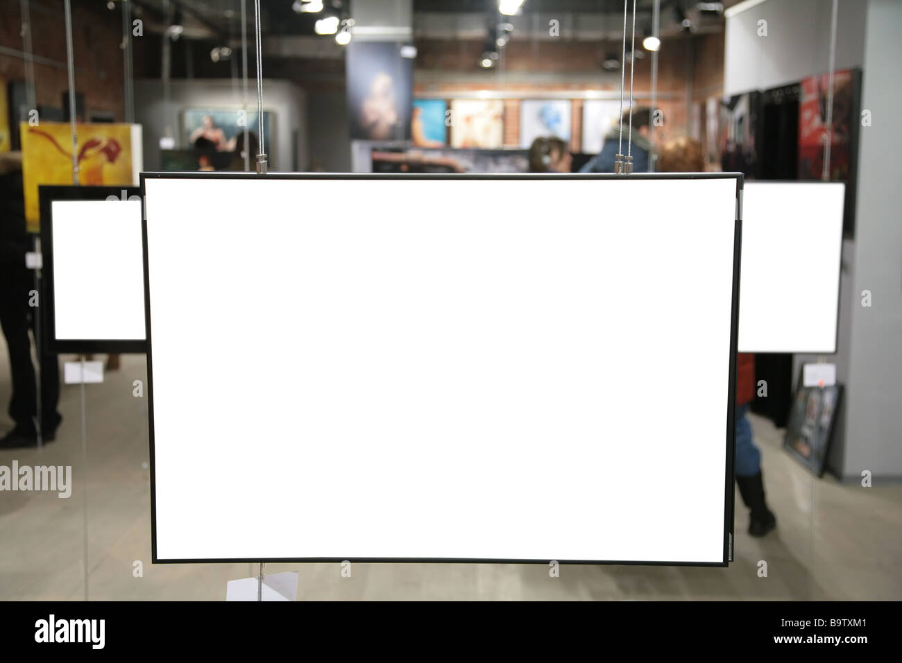 frame on exhibition 2 Stock Photo - Alamy