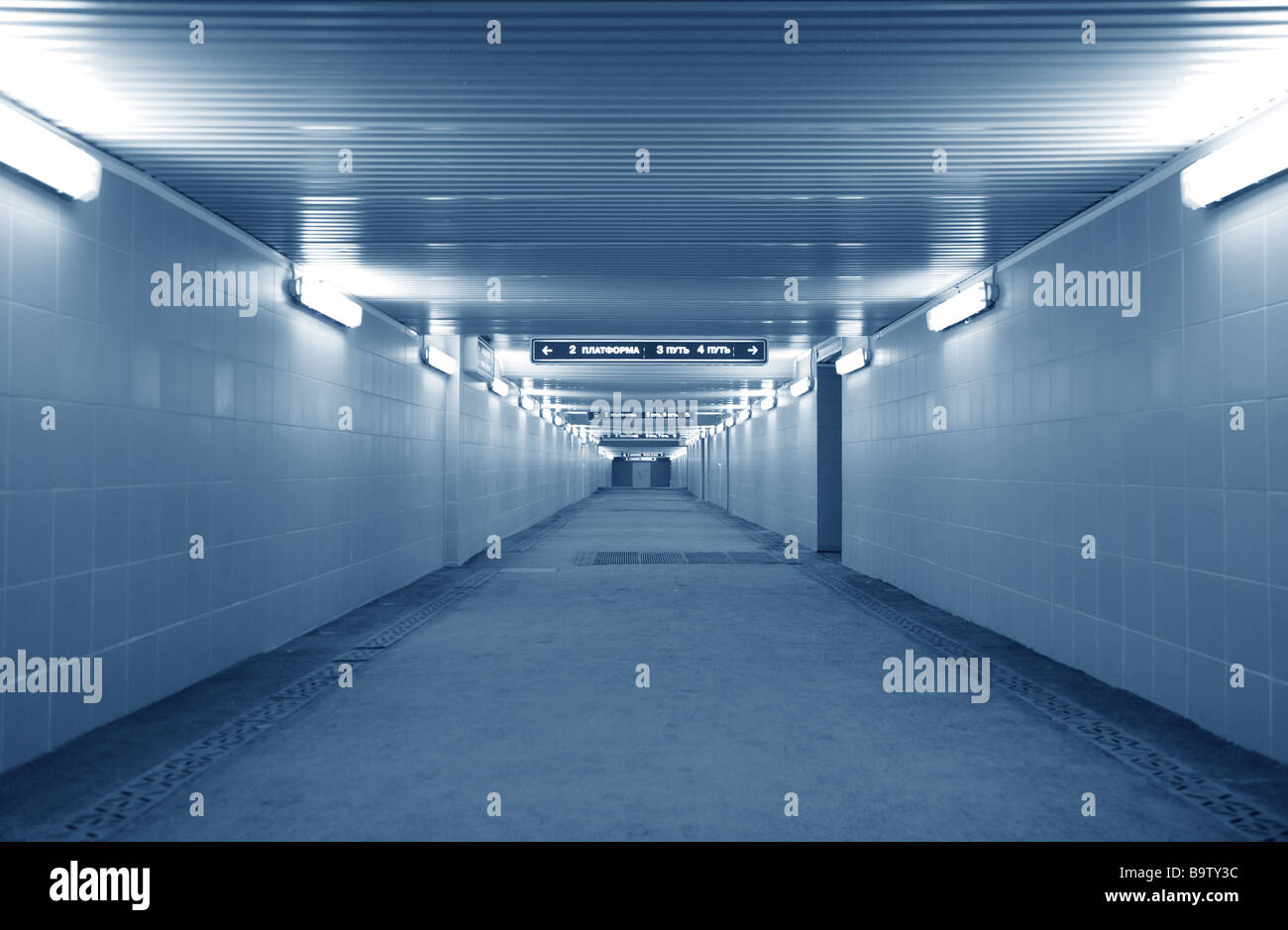 passage under railway lines Stock Photo - Alamy