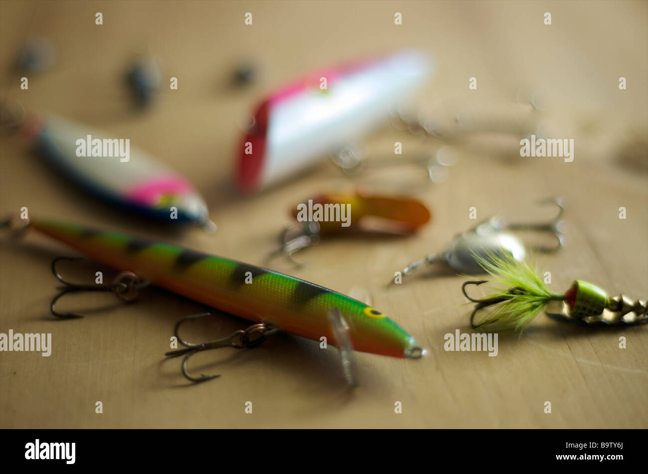 Fishing plugs hi-res stock photography and images - Alamy