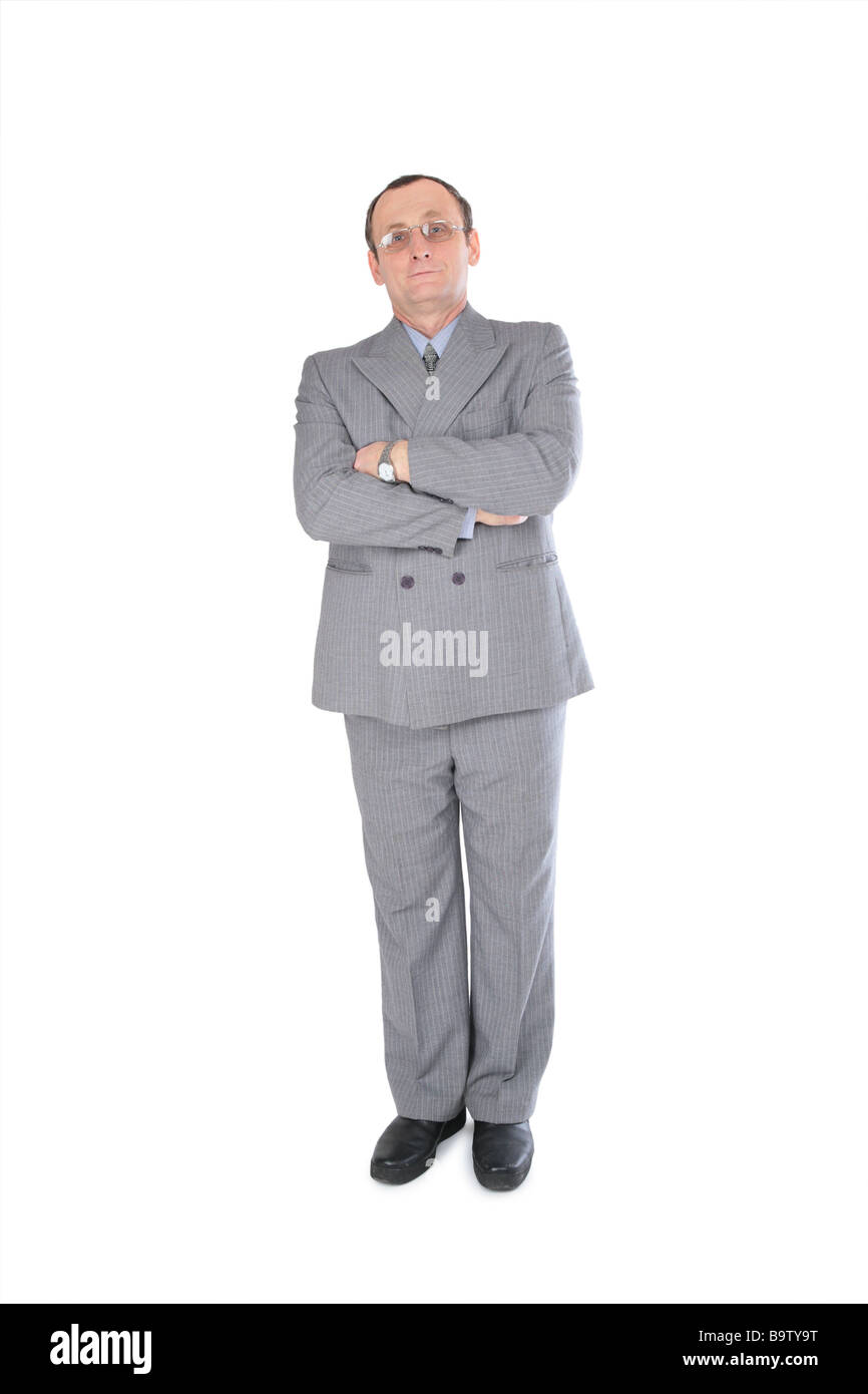Man stands in one Cut Out Stock Images & Pictures - Alamy