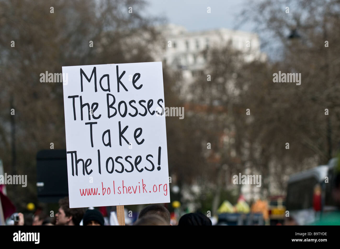 Political demonstration protest hi-res stock photography and images - Alamy