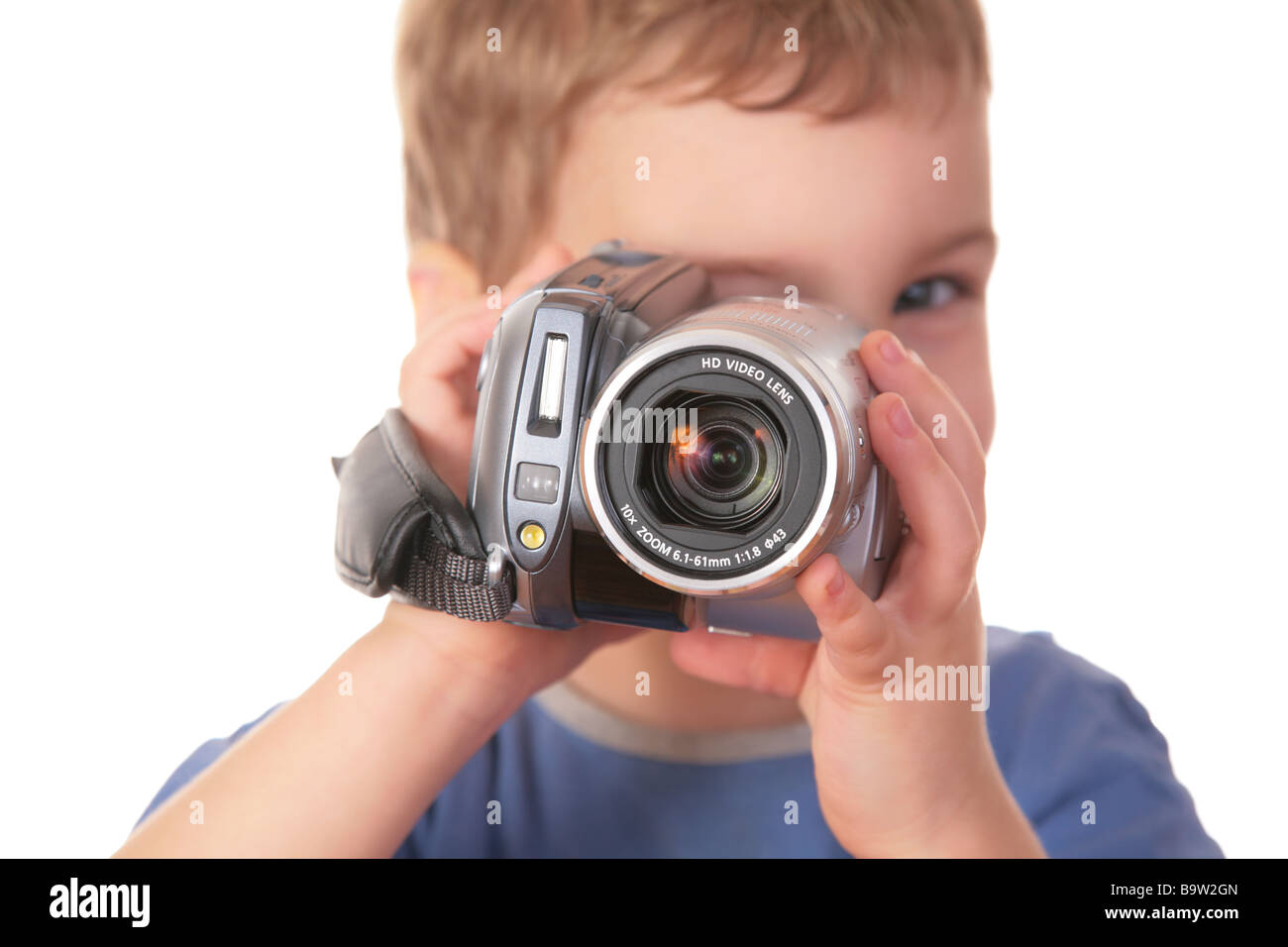 child with camcorder Stock Photo - Alamy