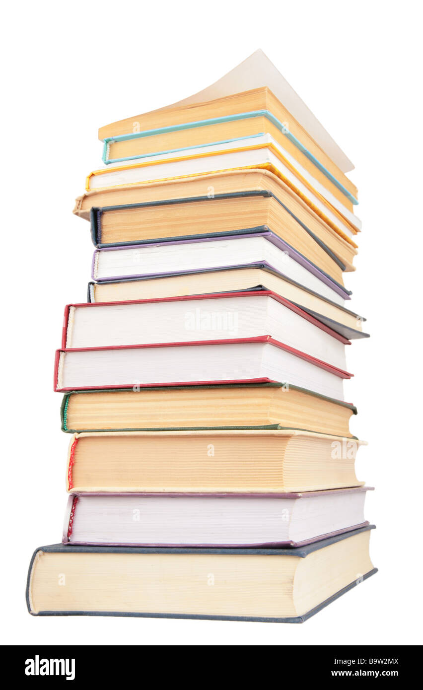 Big stack of books Stock Photo - Alamy
