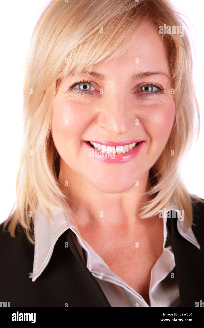 Woman lips close up middleaged hi-res stock photography and images - Alamy