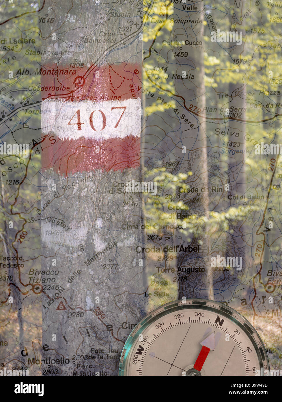 Map area marking hi-res stock photography and images - Alamy