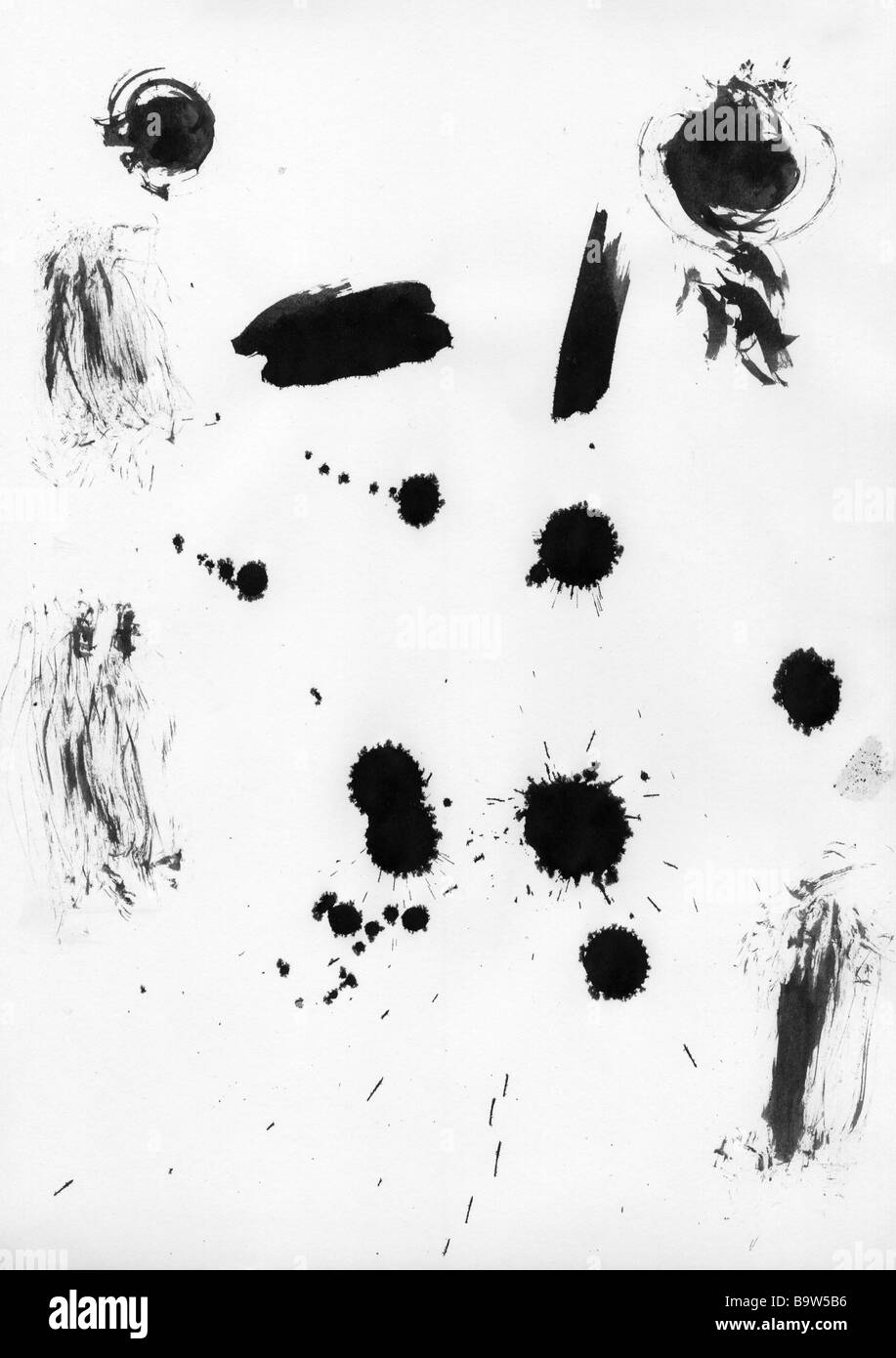 Blot art Black and White Stock Photos & Images - Alamy