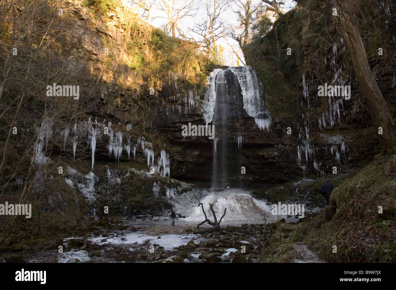 Henrhyd Waterfall South Wales UK Europe Stock Photo - Alamy