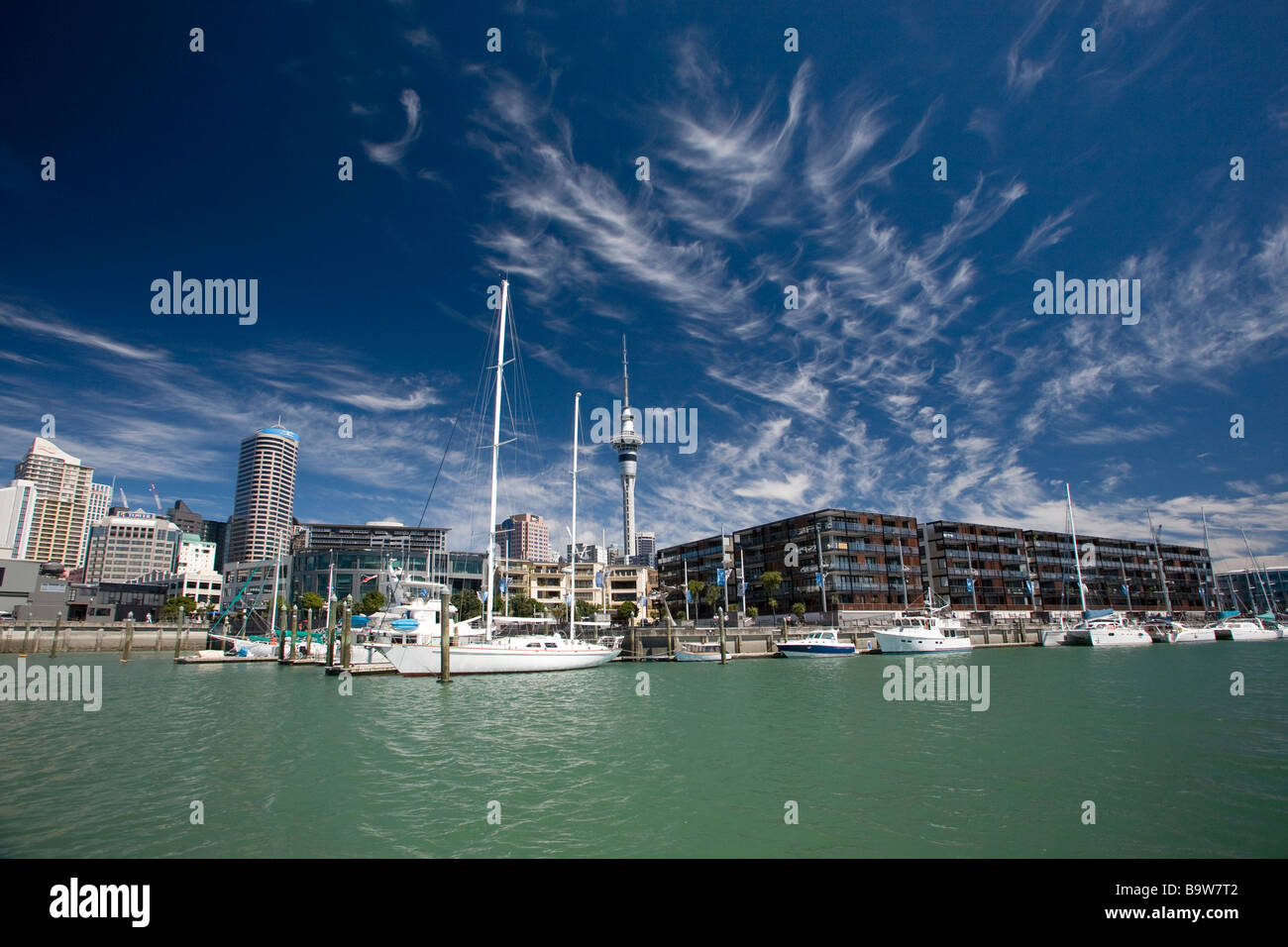 Auckland skyline, New zealand Stock Photo - Alamy