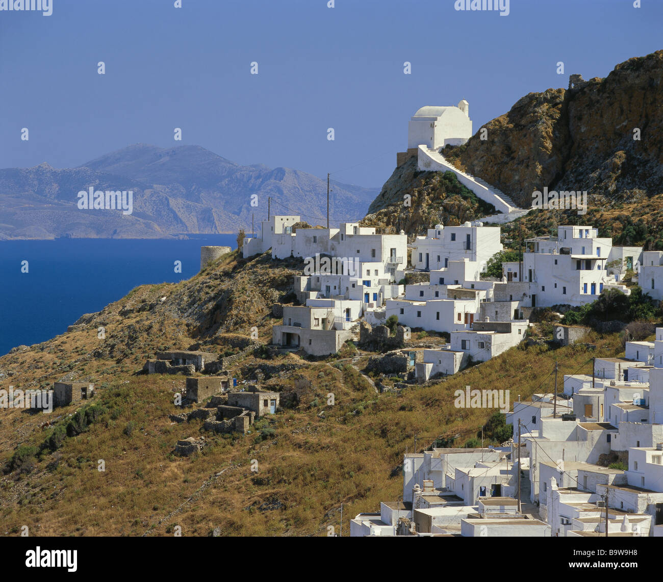 Sifnos chora cyclades island hi-res stock photography and images - Alamy