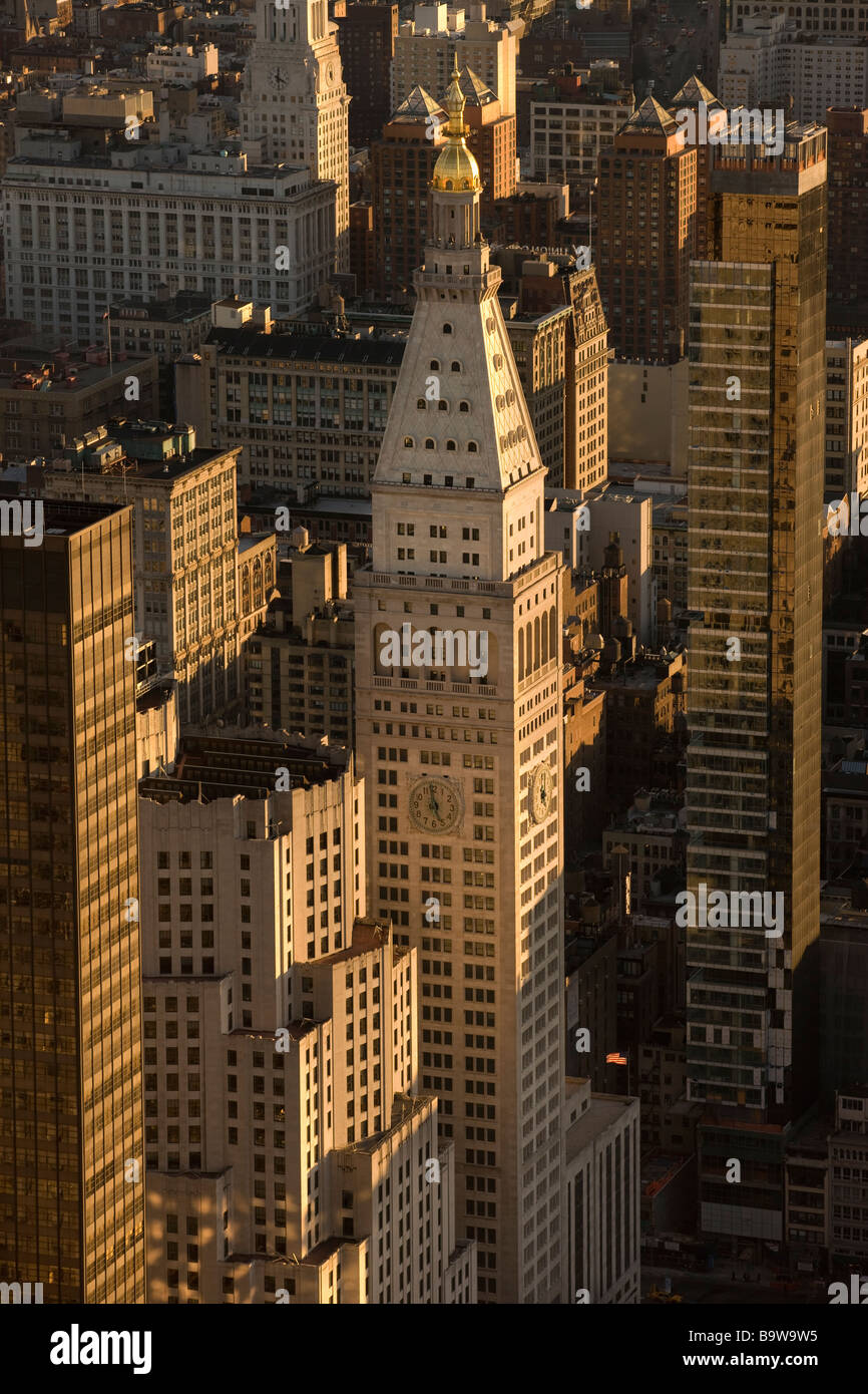 MET LIFE BUILDINGS UNION SQUARE MANHATTAN NEW YORK CITY USA Stock Photo ...