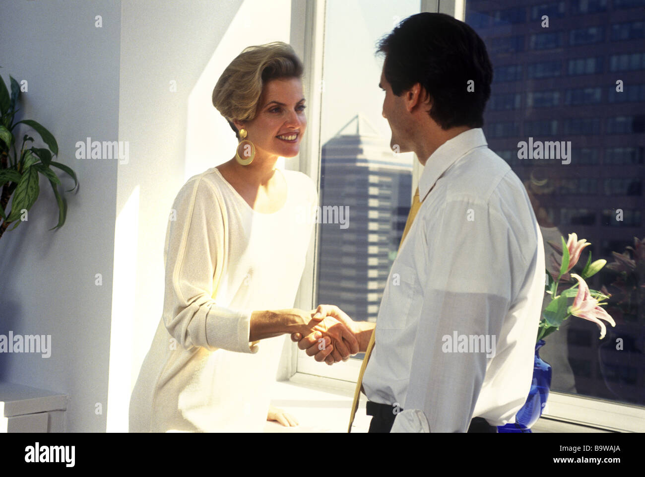 1990s woman business office hi-res stock photography and images - Alamy
