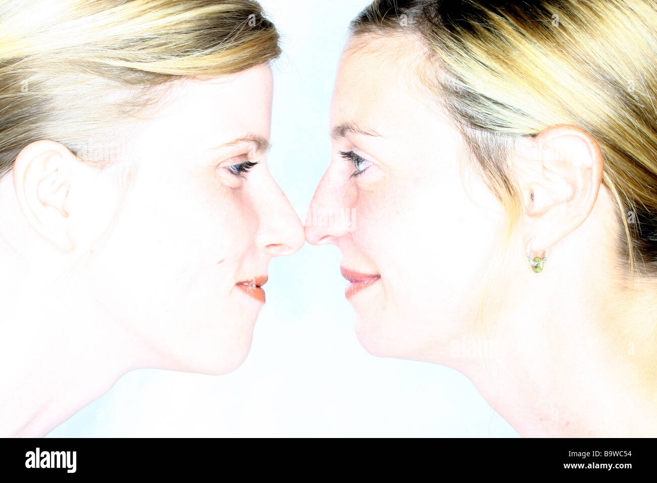 Double face duality hi-res stock photography and images - Alamy