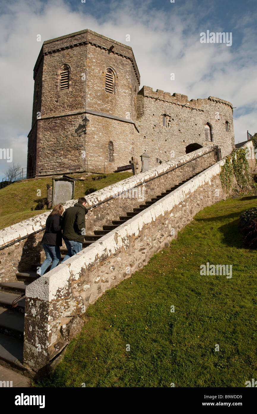 The gate house tower at St David s Cathedral St Davids the smallest ...