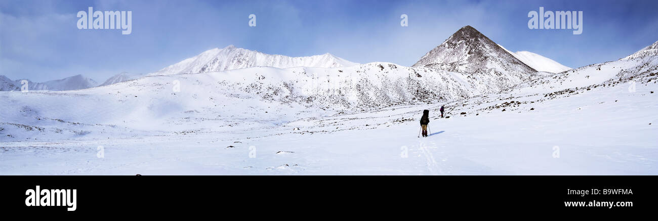 Panoramf of the Altai Mountains.Eastern Sayan Stock Photo - Alamy