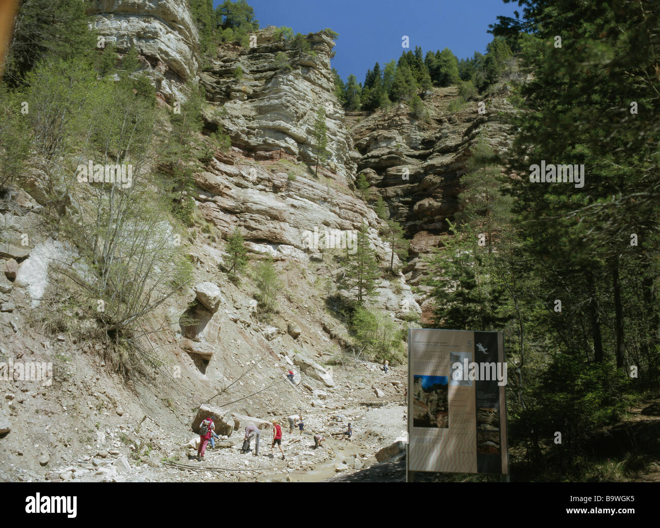 Geoparc bletterbach hi-res stock photography and images - Alamy