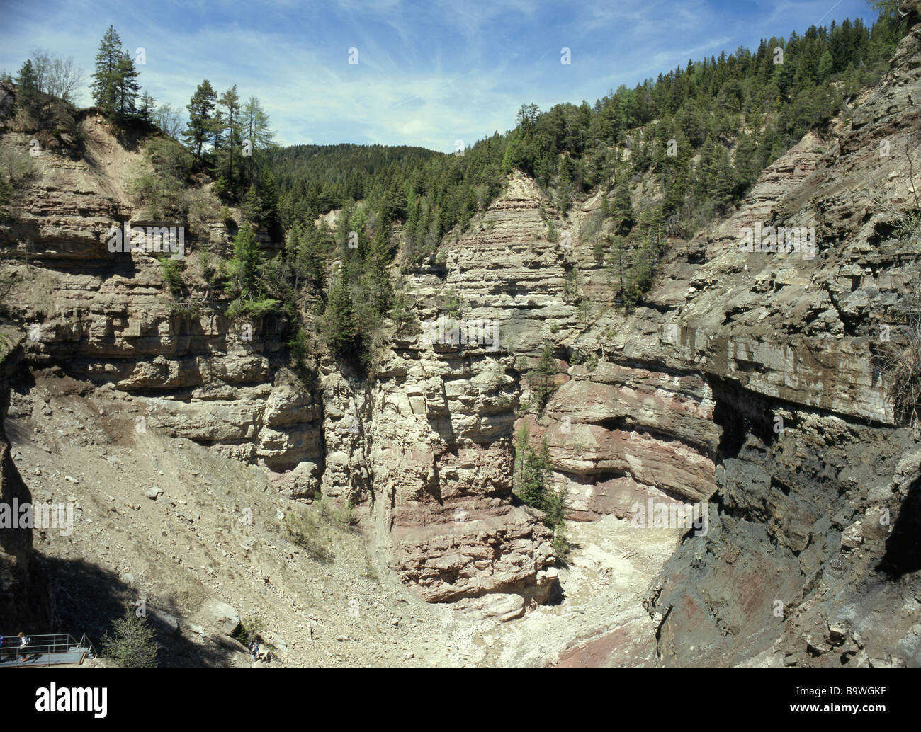 Geoparc bletterbach hi-res stock photography and images - Alamy