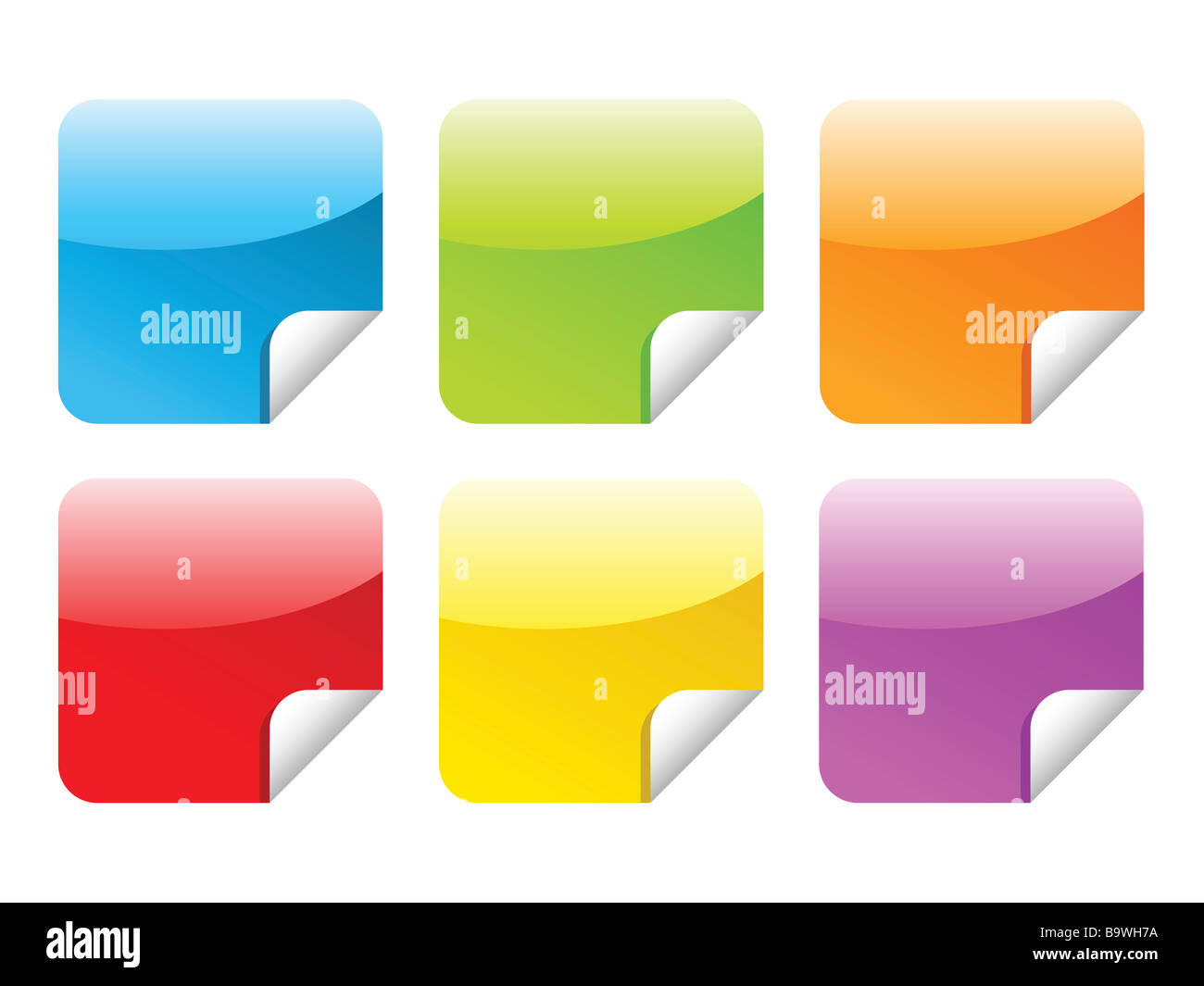 Price tag blank green sticker hi-res stock photography and images - Alamy