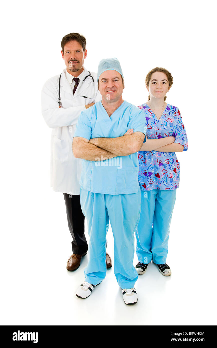 Staff nurse full body hi-res stock photography and images - Alamy