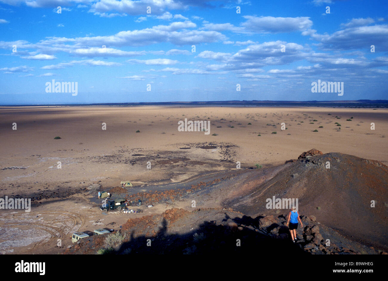 camp chalbi desert kenya Stock Photo - Alamy