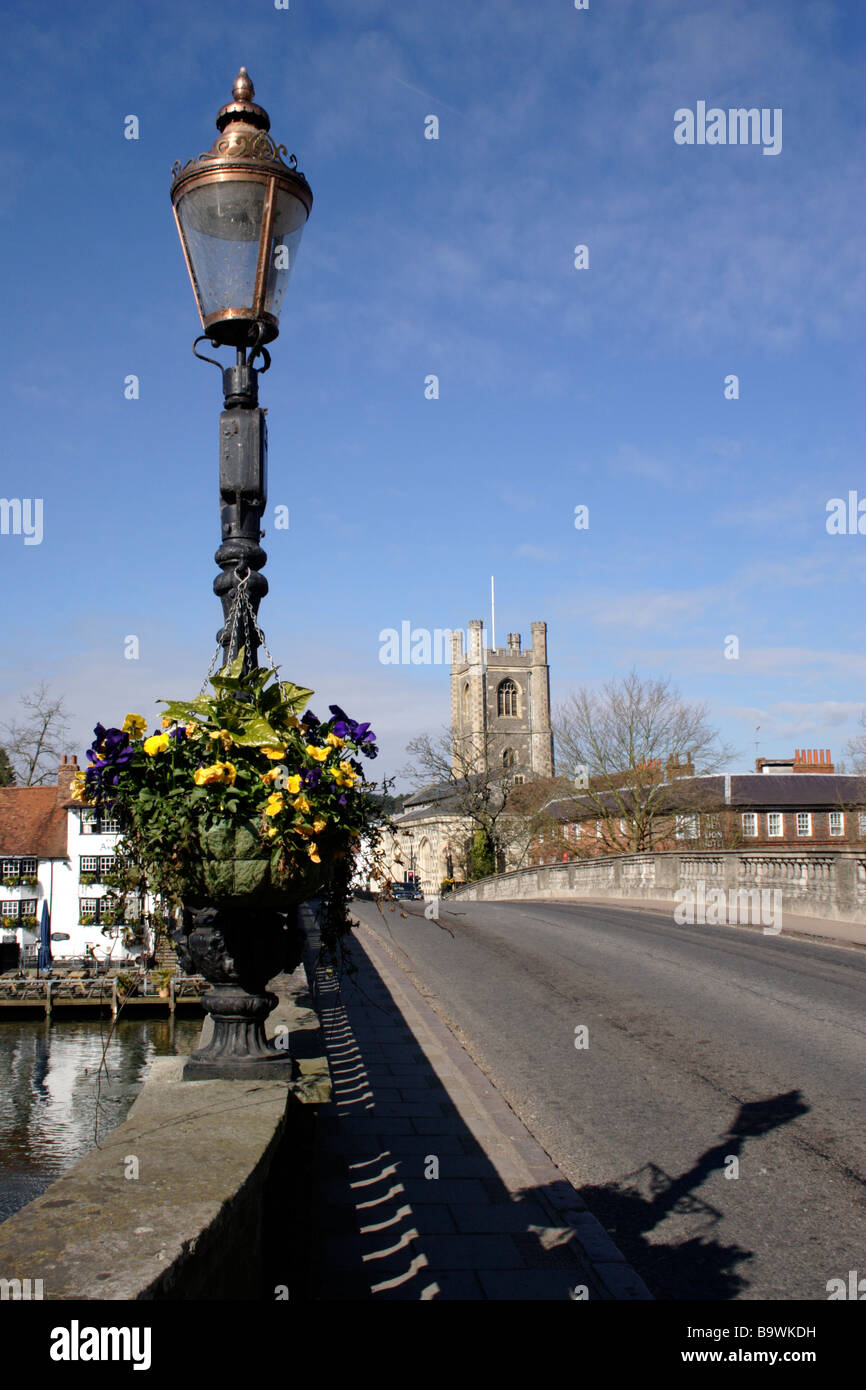 On Henley Bridge Oxfordshire Stock Photo - Alamy