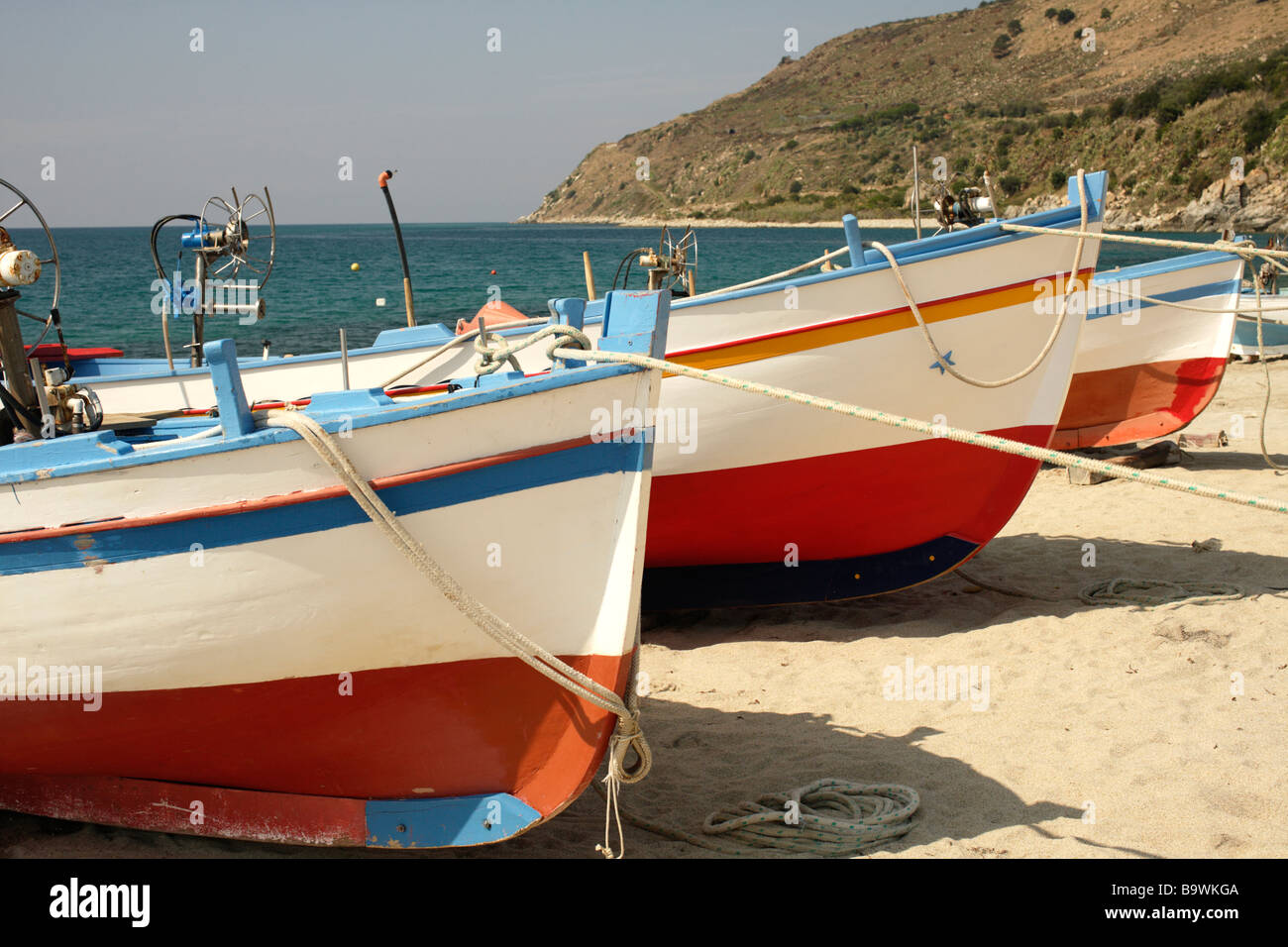 BEACH SCILLA CALABRE ITALY EUROPE Horizontal Stock Photo - Alamy